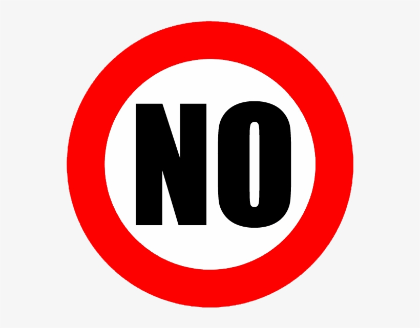 Download No - - Logo | Transparent PNG Download | SeekPNG