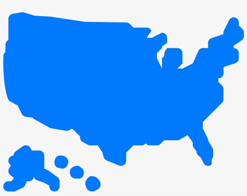 Usa Map Filled Icon - Usa Icon PNG Image | Transparent PNG Free ...