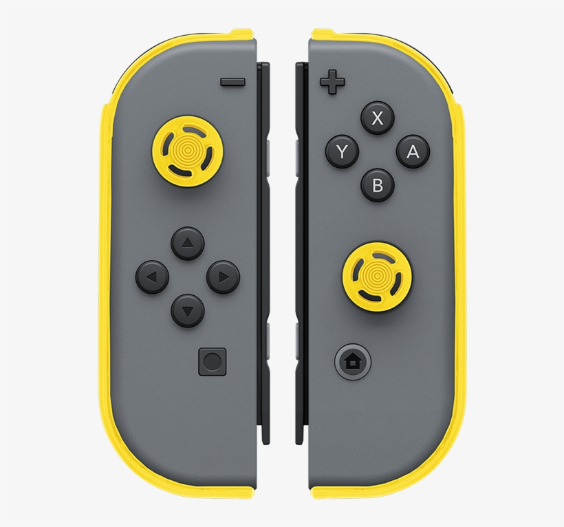 Joy Con Armor Guards 2 Pack Yellow - Nintendo Switch Yellow Joy Con PNG ...