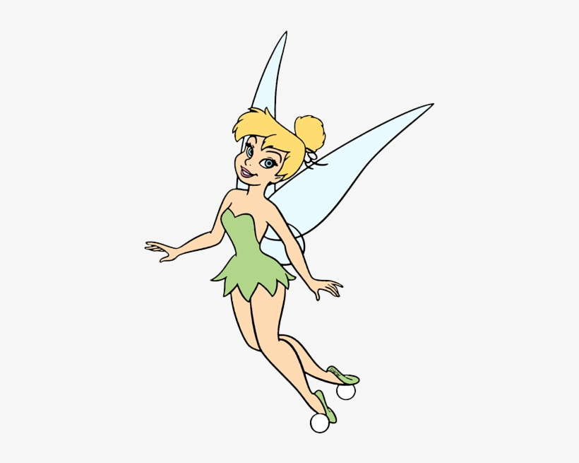 Png Black And White Download Tinker Bell Clip Art Disney - Cartoon PNG ...