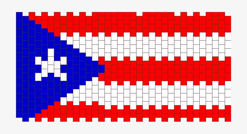 Download Puerto Rico Flag Kandi Pattern - Puerto Rico Flag Minecraft ...