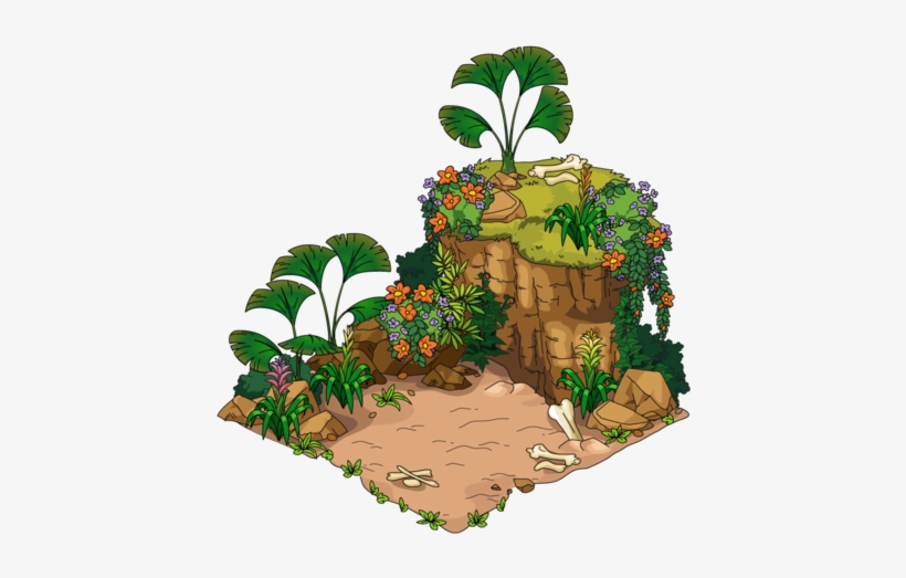 Decoration Dino Treerock3 - Illustration PNG Image | Transparent PNG ...