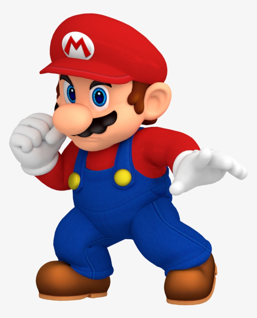 Ssb4 Mario Render Updated By Nintega Dario-dbswq9y - Mario Bros Super ...