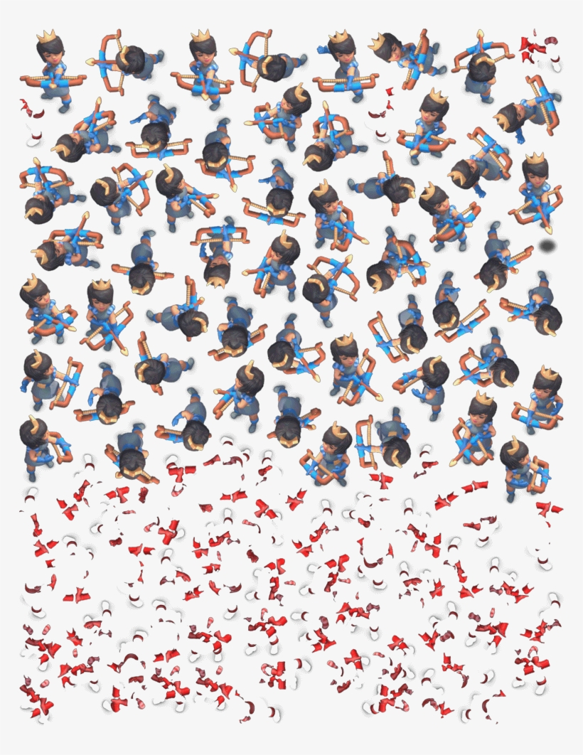 Crprincessbeta - Clash Royale Sprite Sheet PNG Image | Transparent PNG ...