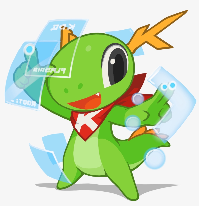 Kde Mascot Konqi For Plasma Desktop - Kde PNG Image | Transparent PNG ...