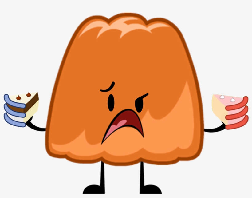 Orange Jello - Battle For Dream Island Gelatin PNG Image | Transparent ...