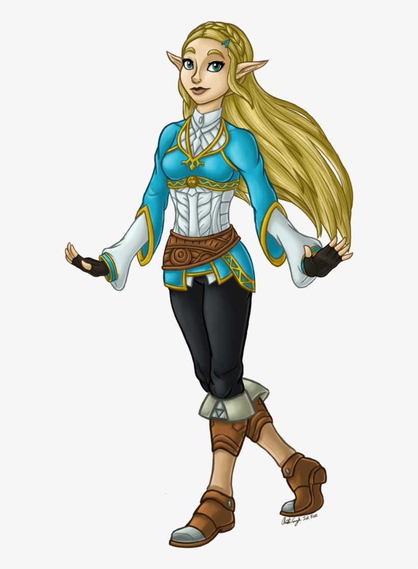 Breath Of The Wild - Princess Zelda Breath Of The Wild PNG Image ...