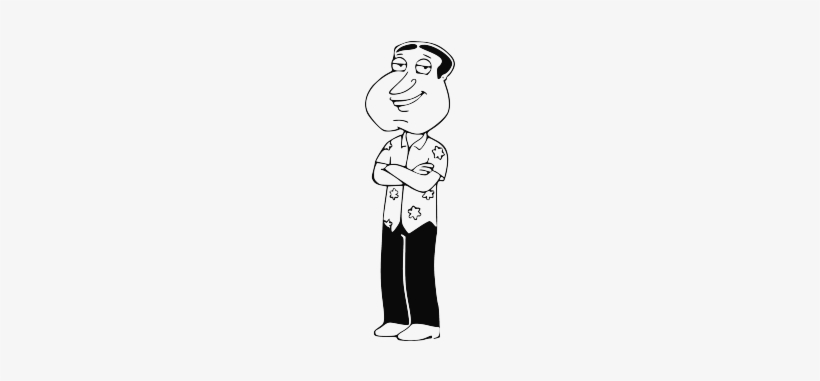 Quagmire - Quagmire Black And White PNG Image | Transparent PNG Free ...