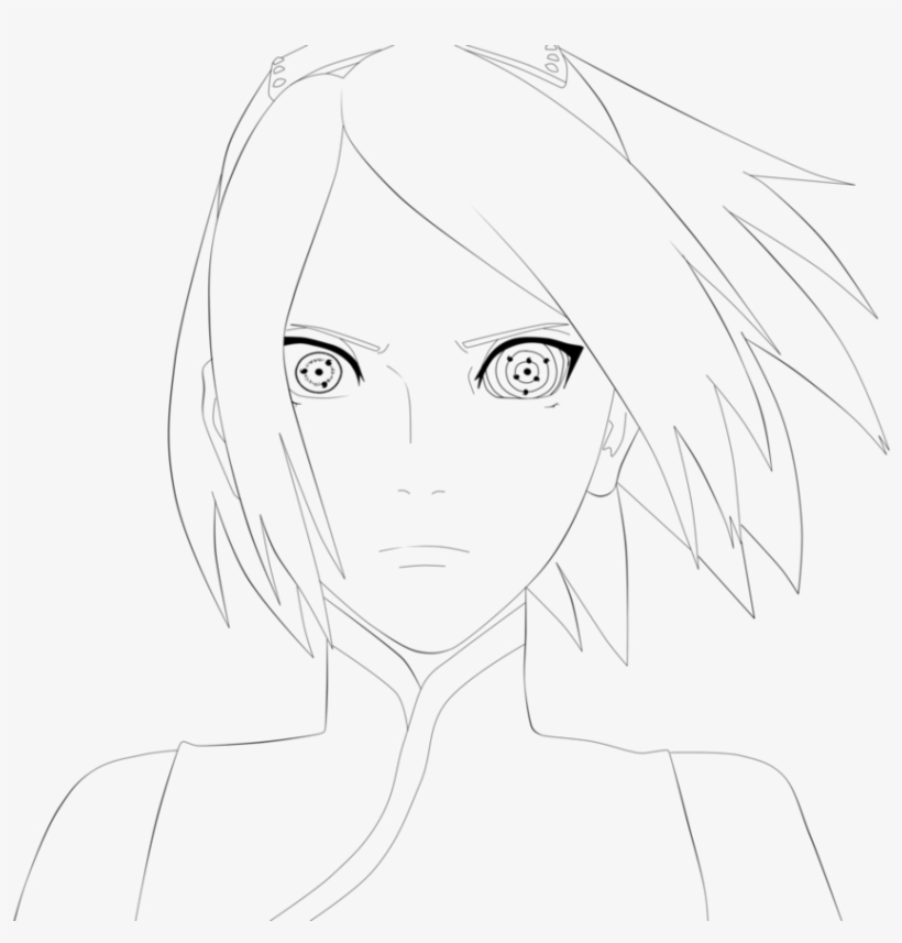 Banner Transparent Stock Sakura Uchiha Line By Everlastingdarkness ...