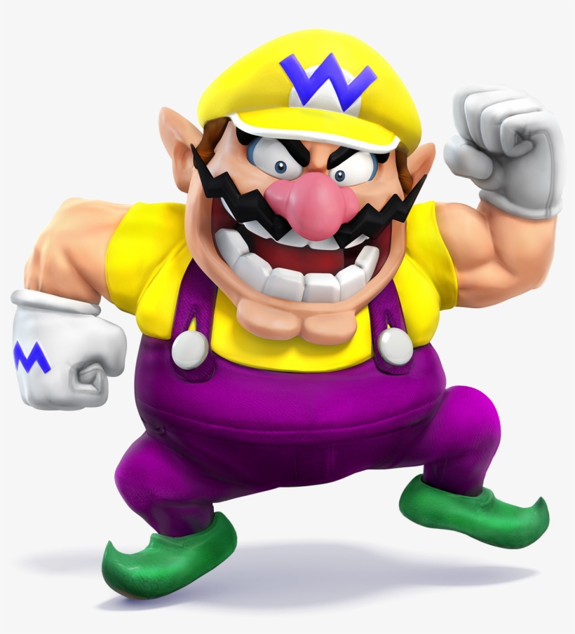 Mario Vector Wario - Amiibo Super Mario Wario Figures PNG Image ...