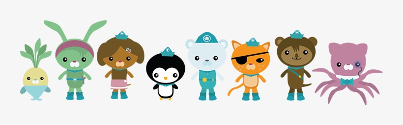 Download Octonauts Characters Vectors | Transparent PNG Download | SeekPNG