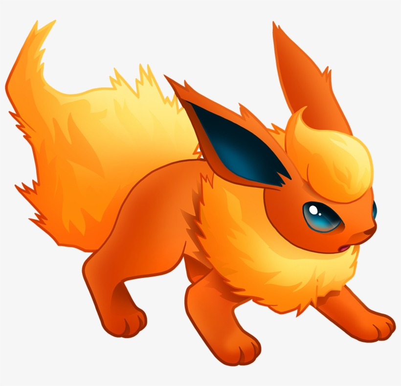 Pokemon Shiny-flareon Is A Fictional Character Of Humans - Flareon Png ...