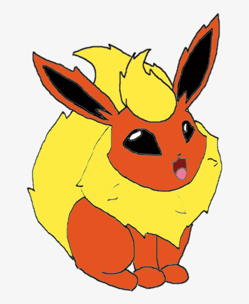 Download Flareon Vector Png - Flareon Sitting | Transparent PNG ...