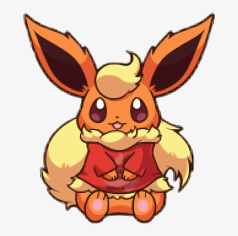Download Flareon Fuego Kawaii Pokemon Red - Flareon Kawaii ...