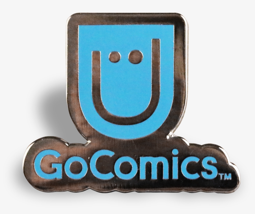 Gocomics Logo Enamel Pin - Emblem PNG Image | Transparent PNG Free ...
