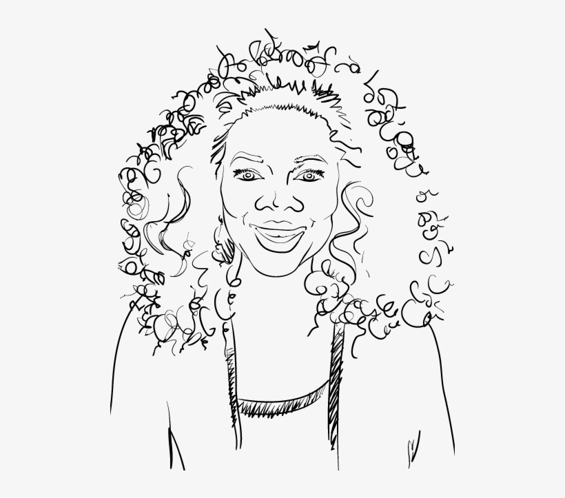 Oprah Drawing
