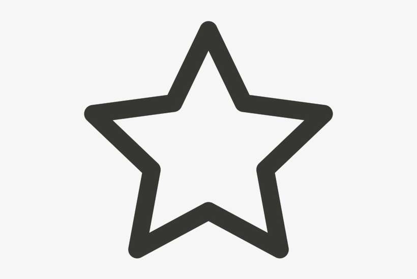 6 - Star Outline Icon Png PNG Image | Transparent PNG Free Download on ...