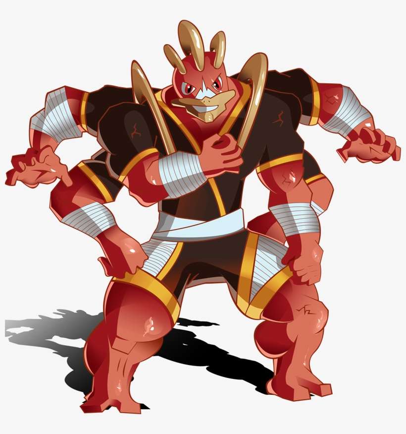 Mega Machamp Pokédex - Imagenes De Mega Machamp PNG Image | Transparent ...