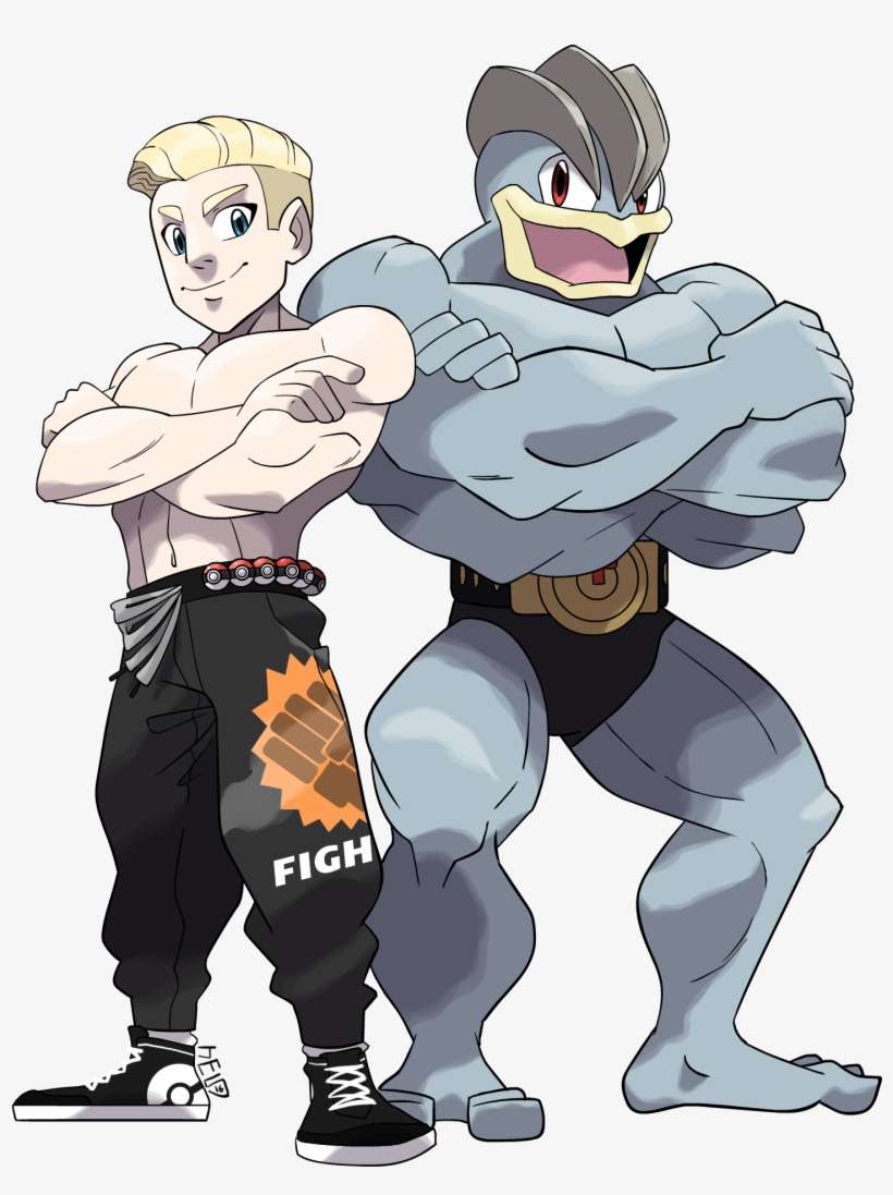 Download Art I Drew A Pokemon Fighter With Machamp - Pokemon Fighters ...