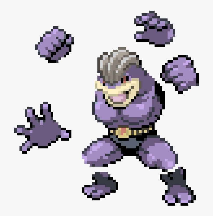 Ghost Type Machamp - Magikarp And Machamp PNG Image | Transparent PNG ...