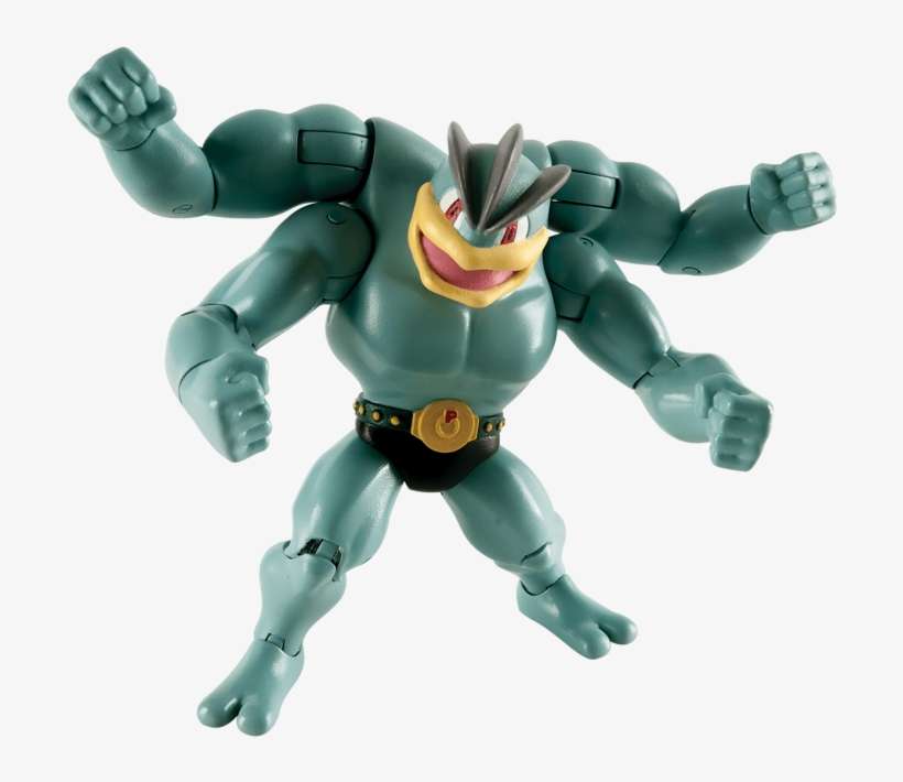 Pokémon Machamp - Variable Action Heroes Mewtwo PNG Image | Transparent ...