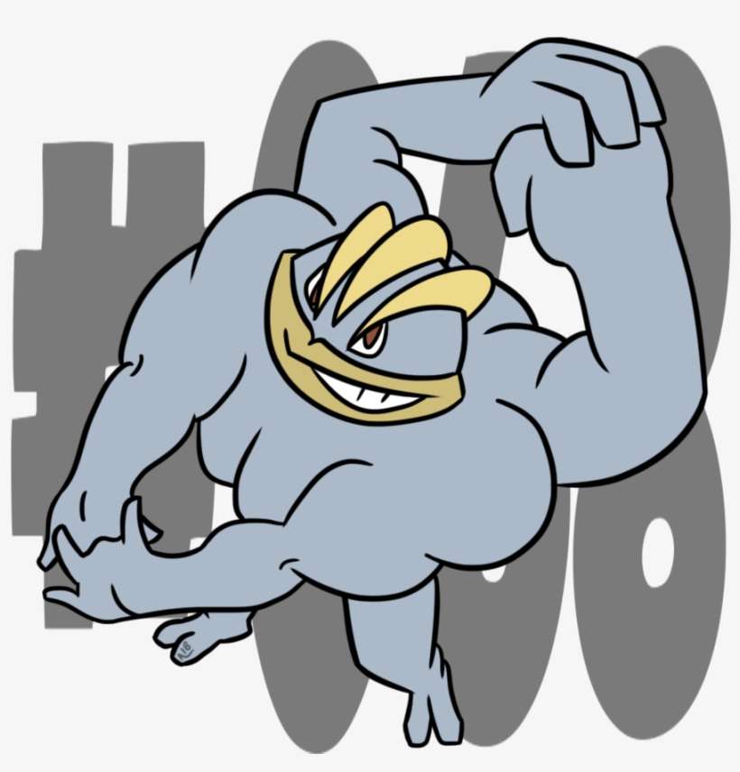 “068 Machamp By Crantime ” Shared With Permission From - Machamp PNG ...