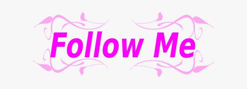 Download Imagen Follow Me Pink | Transparent PNG Download | SeekPNG