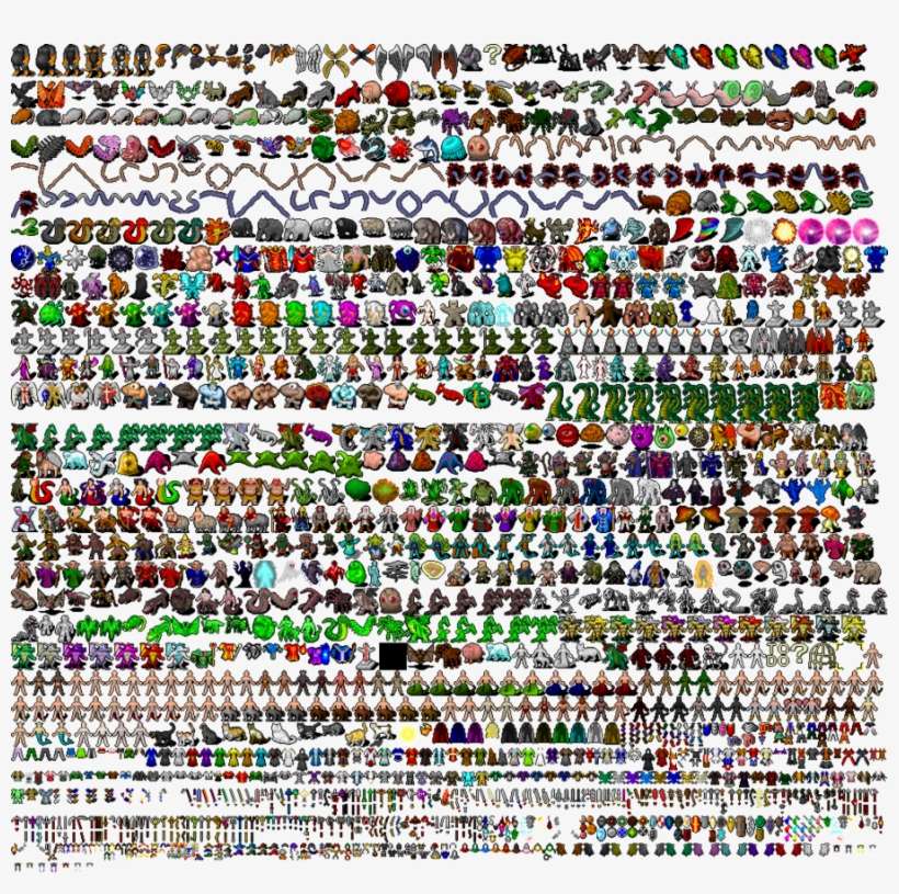 Download Game Clipart Rpg Maker Mv Sprite Rpg Maker Vx - 16 Bit Sprite ...