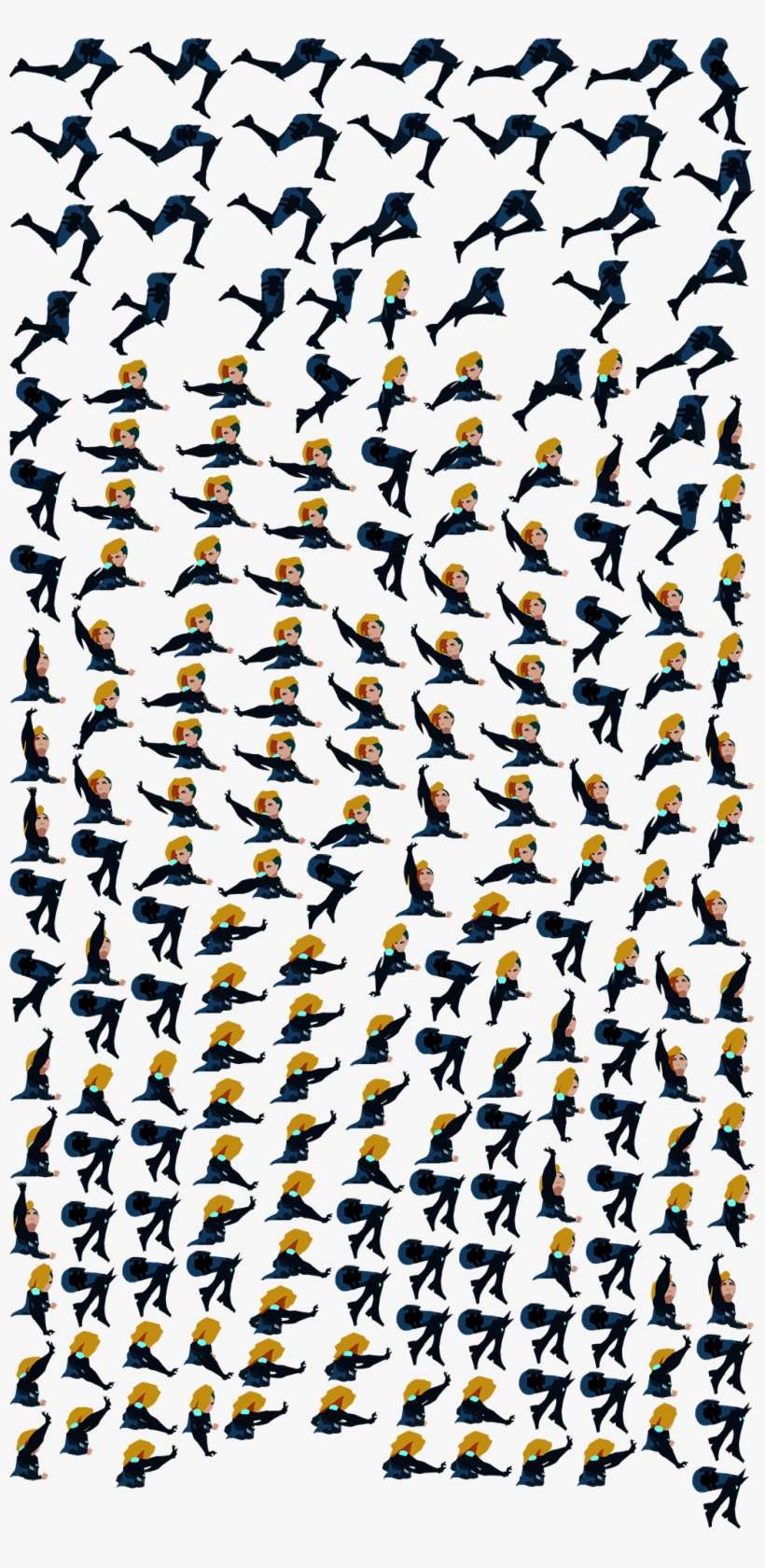 Kai Tana Split - Mark Of The Ninja Sprite Sheet PNG Image | Transparent ...