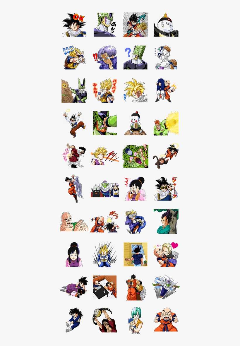 The Best Asia Vpn In The World - Dragon Ball Line Stickers PNG Image ...