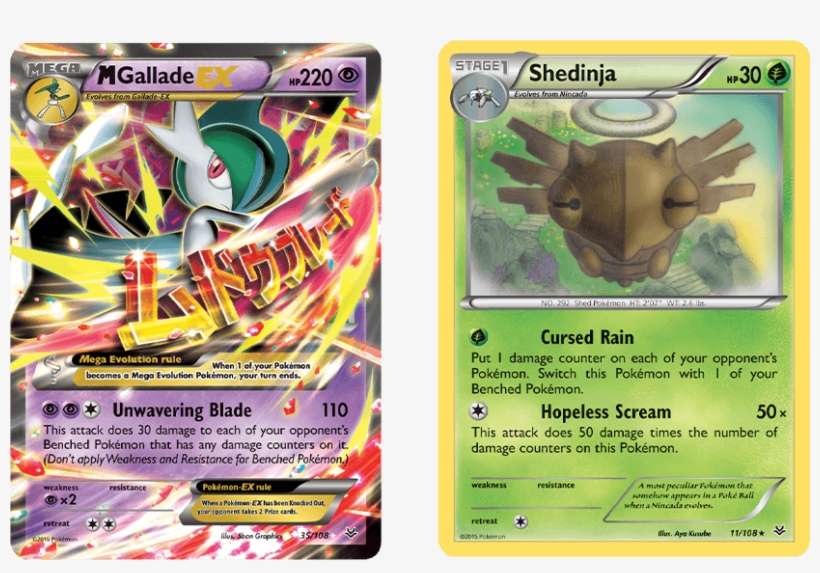 Download Major Bench Damage With Shedinja And Mega Gallade-ex - Pokemon ...