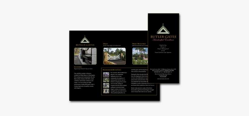 Butler Gates Brochure - Flyer PNG Image | Transparent PNG Free Download ...