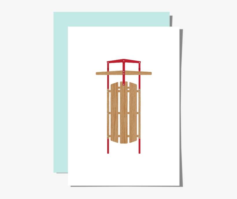 Sled Greeting Card PNG Image | Transparent PNG Free Download on SeekPNG