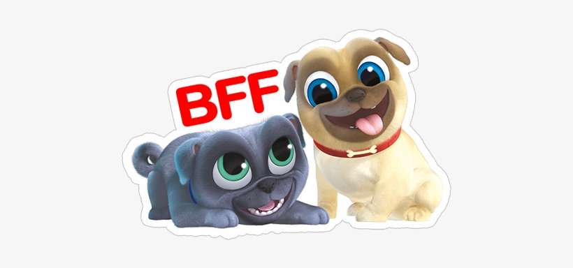Viber Sticker «puppy Dog Pals» - Puppy Dog Pals Stickers PNG Image ...