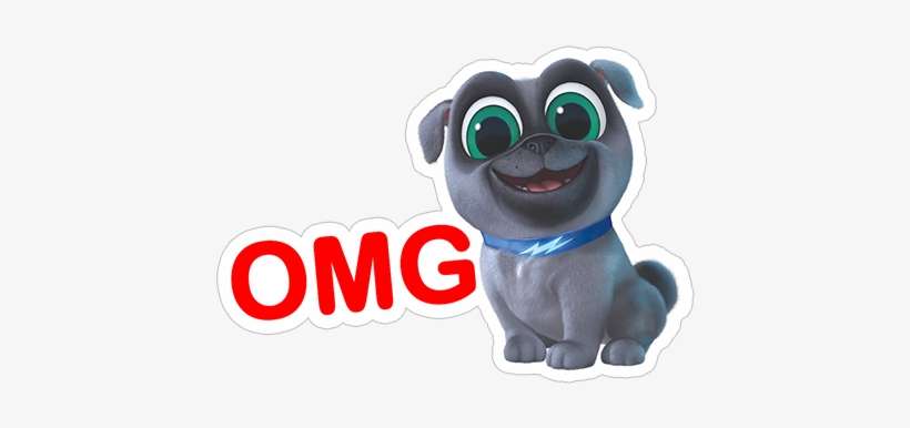 Viber Sticker «puppy Dog Pals» - Puppy Dog Pals Phone PNG Image ...