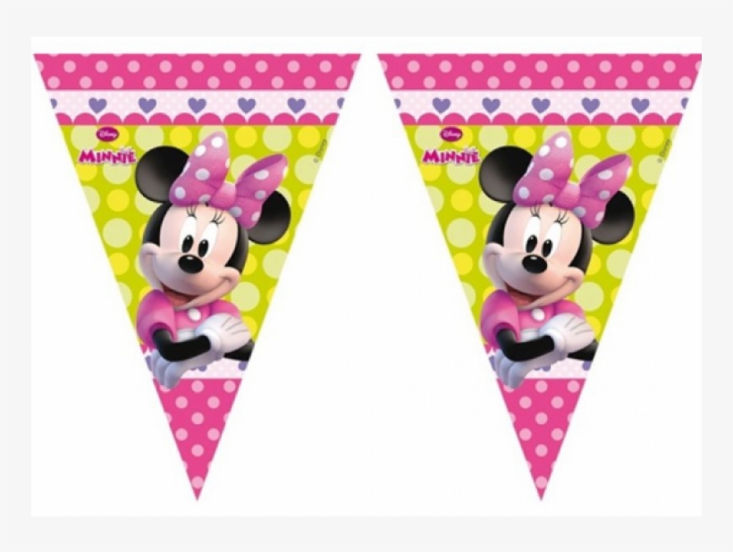 Minnie Mouse Triangle Banner PNG Image | Transparent PNG Free Download ...