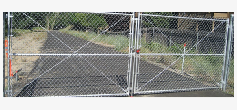 Chain Link Security Gates - Chain-link Fencing PNG Image | Transparent ...