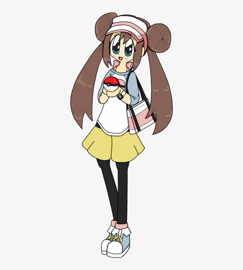 Download Drawn Woman Pokemon - Pokemon Black And White 2 Female ...