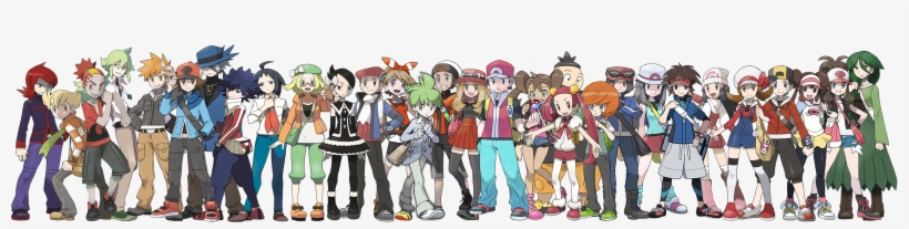Pokemon Trainers Rivals Supporting Rivals By Nintendofandj - All ...