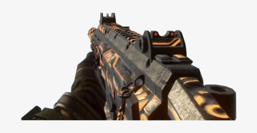 Black Ops Ii Skorpion Evo Cyborg Camo - Cod Cyborg Camo PNG Image ...