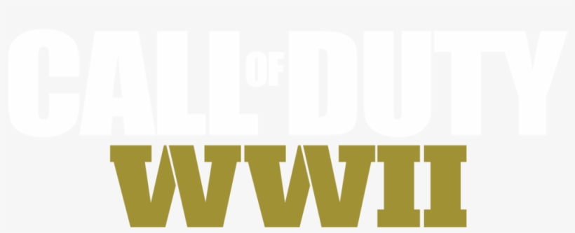 Download C, Of Duty World War Ii Logo Plain By Outlawninja On - Call Of ...