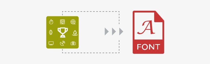 Create Icon Fonts - Icon PNG Image | Transparent PNG Free Download on ...