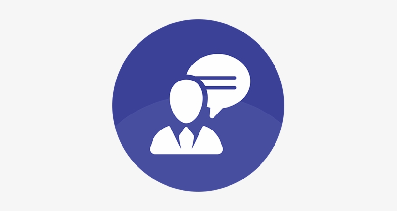 Live Support Icon Png - Logo R In Blue Circle PNG Image | Transparent ...