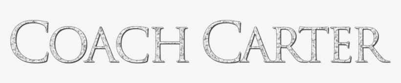 Coach Carter Image - Coach Carter Logo PNG Image | Transparent PNG Free ...
