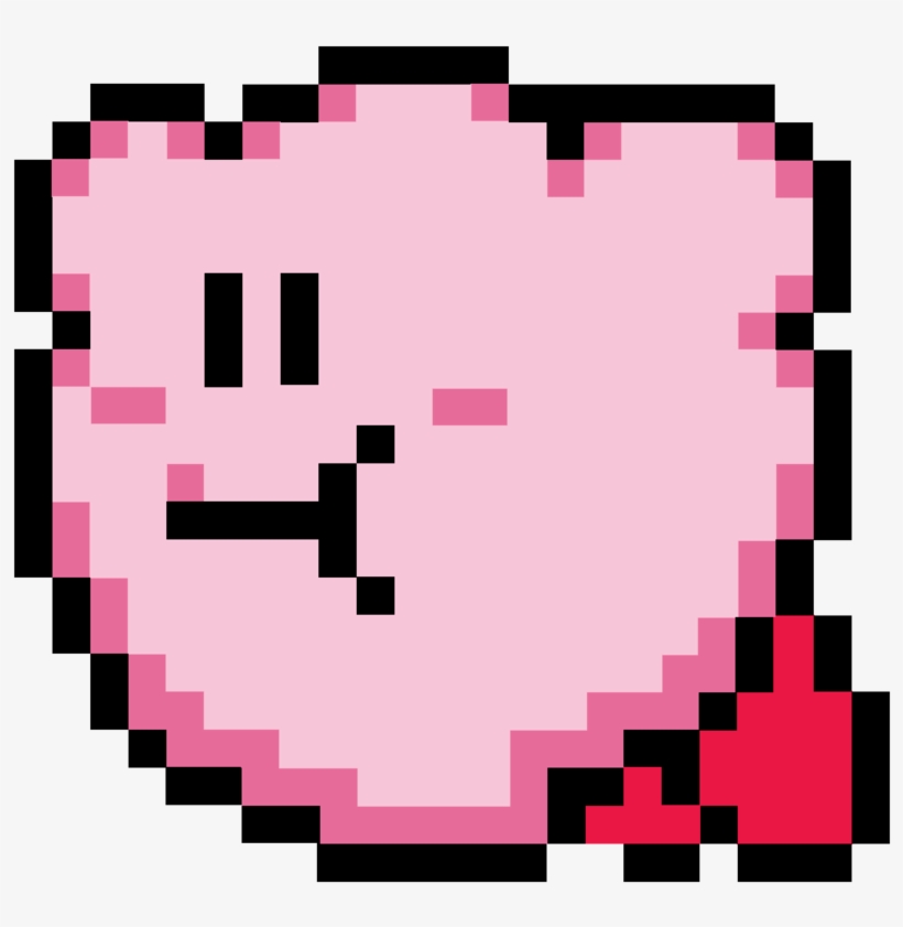 Minecraft Pixel Art Templates Kirby
