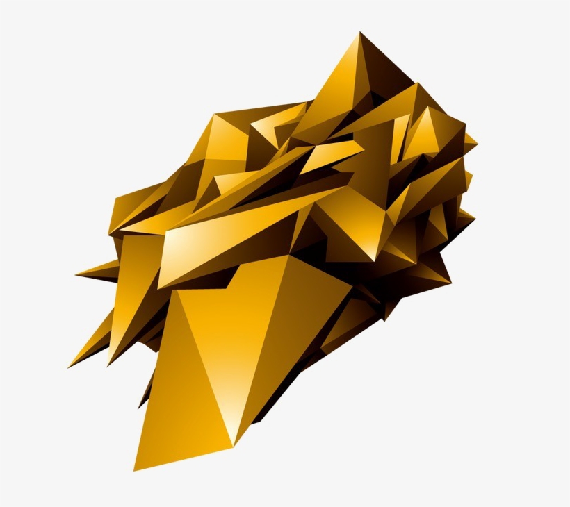 33 Free 3d Render Gold Objects Isolated In PNG On Behance, 58% OFF