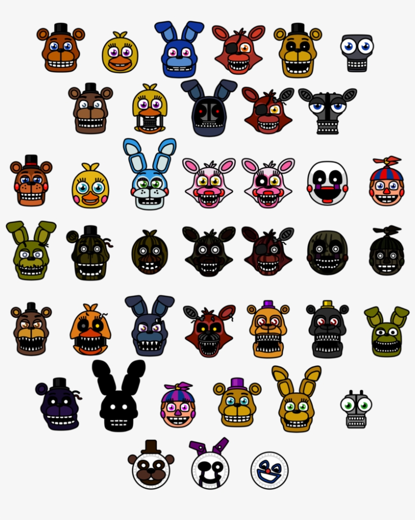 Fnaf World By What The Frog On Deviantart Fnaf Characters, - Fnaf World ...