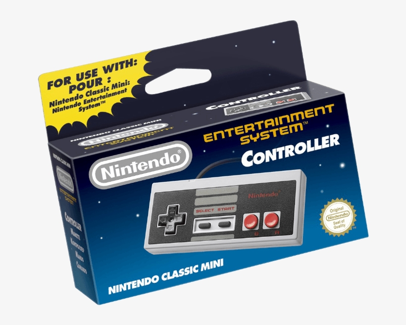 Nintendo Classic Mini Controller PNG Image | Transparent PNG Free ...