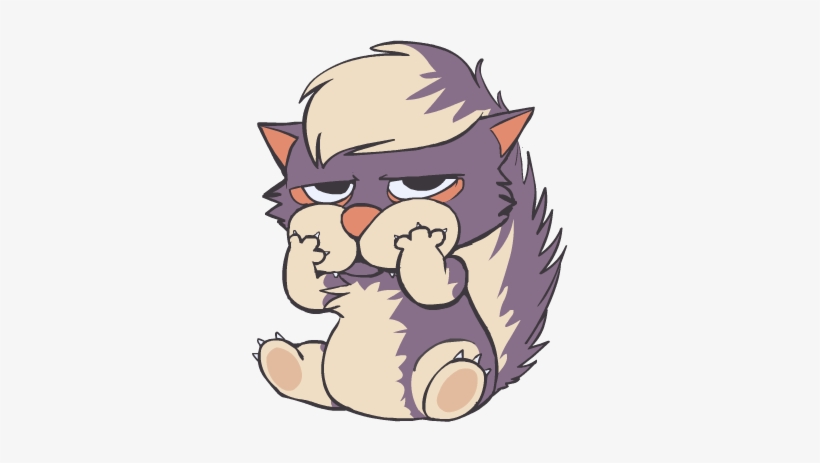 These Skunks Are Real But-her Faceswait, Did I Mean - Pokemon 435 PNG ...