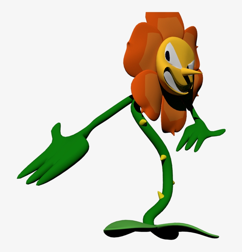 Cagney Carnation Sprites Clipart Png Download Cuphead, 52% OFF